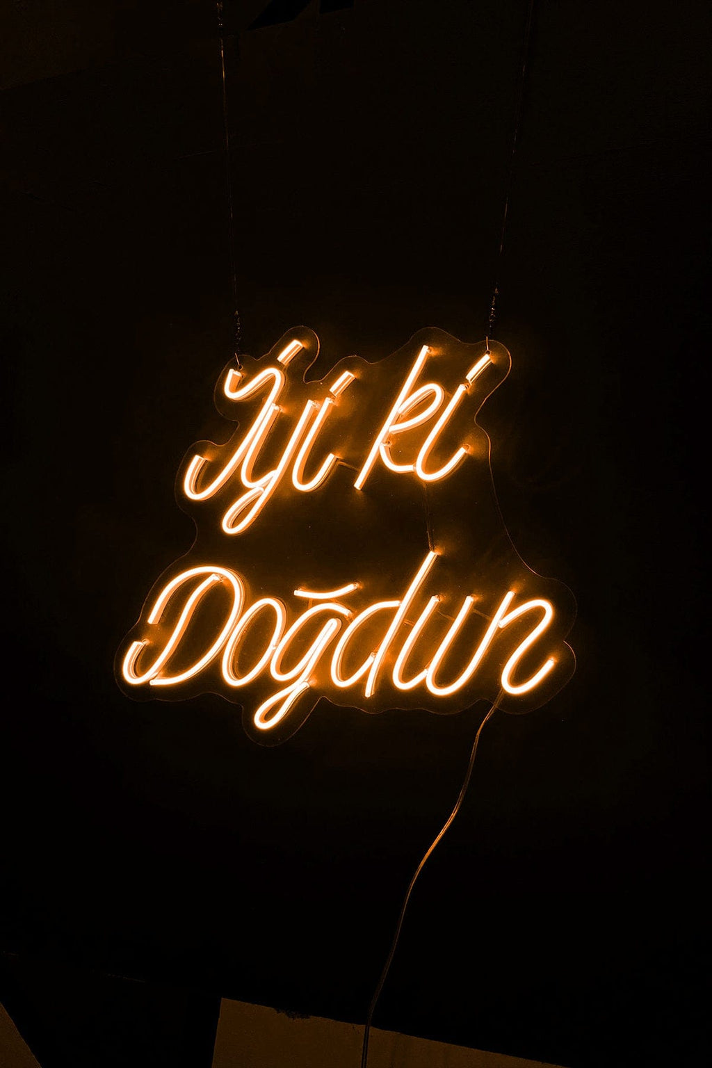 Neon Işıklı Led Lamba Aydınlatmalar — BonVagon