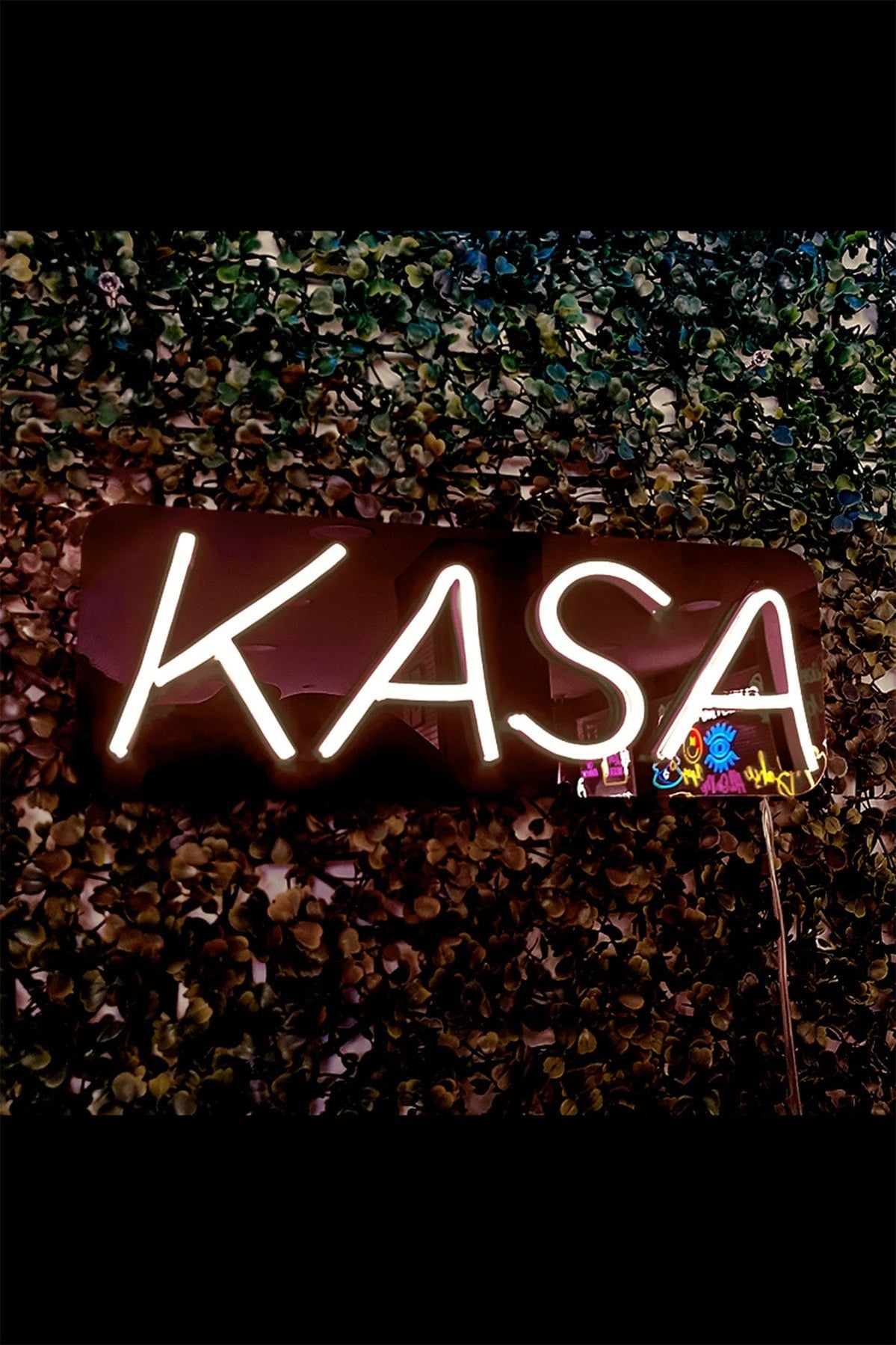 Kasa Yazılı Neon Led Işıklı Tablo Duvar Dekorasyon Bonvagon — Bon Vagon