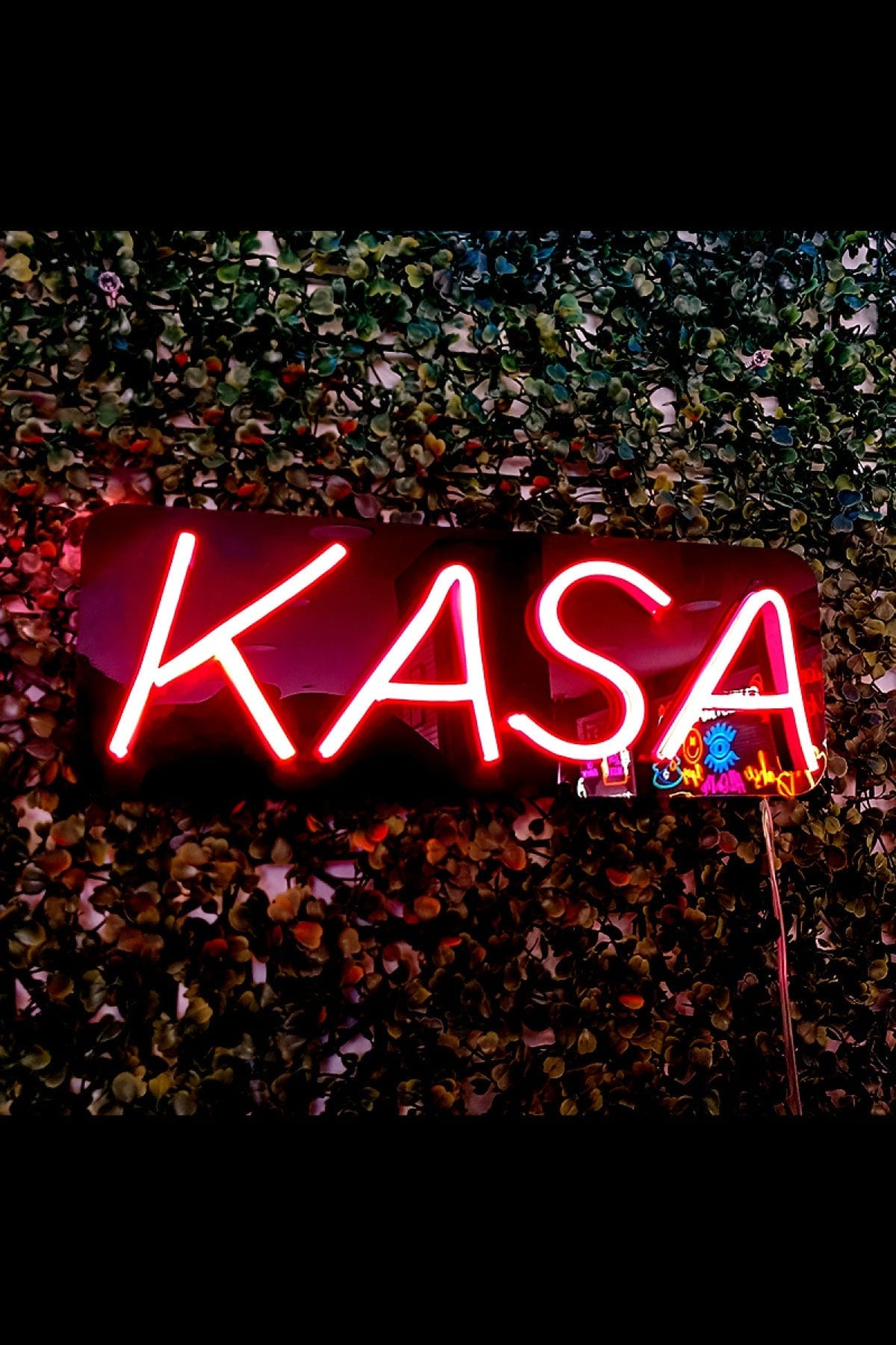 Kasa Yazılı Neon Led Işıklı Tablo Duvar Dekorasyon Bonvagon — Bonvagon.com
