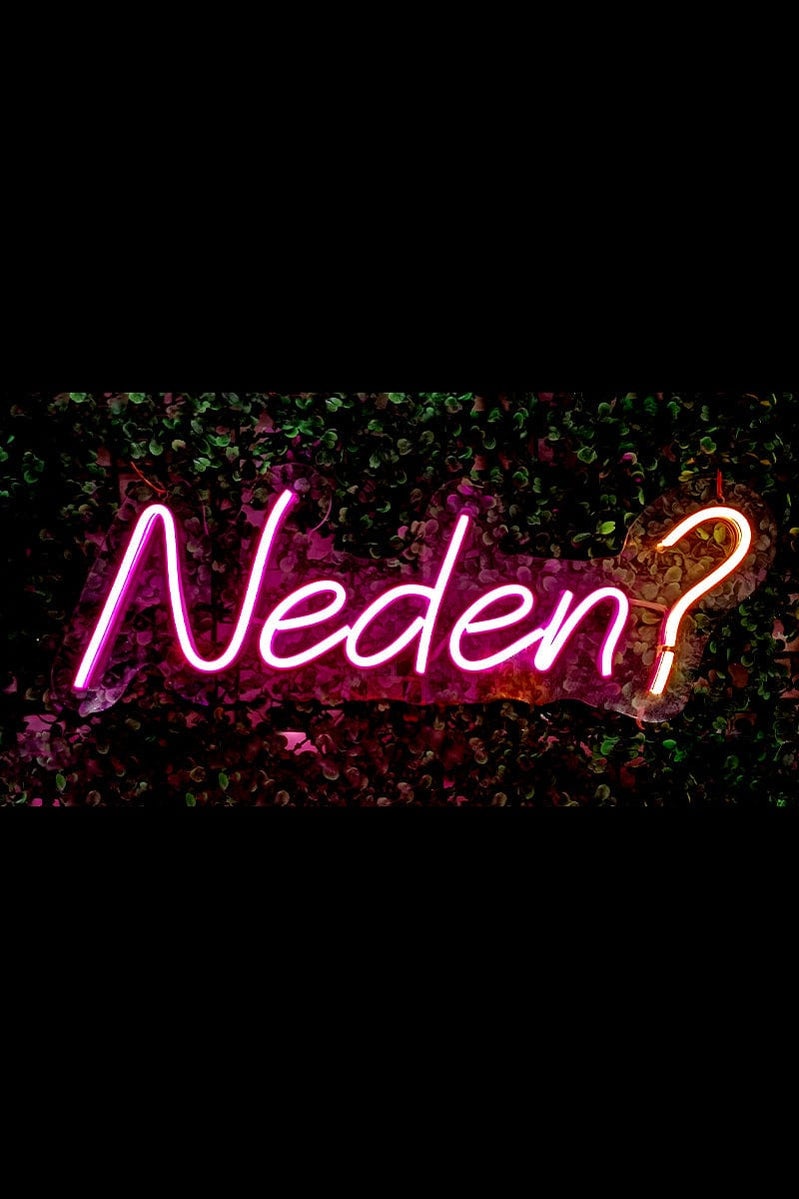 Neon Işıklı Led Lamba Aydınlatmalar — BonVagon