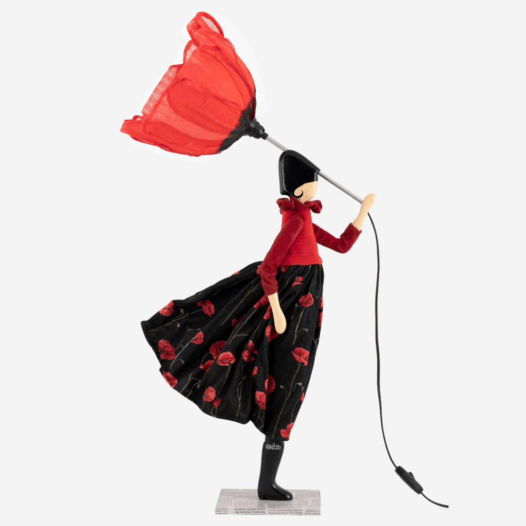 Skitso Rosa 85cm Abajur Aydınlatma Masa Lambası Bonvagon — Bonvagon.com